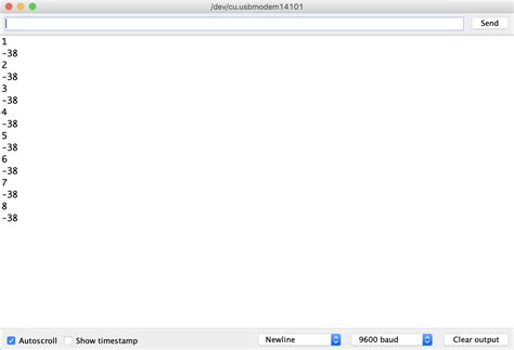 Anordnung Allee Auf Dem Boden Arduino Serial Monitor Timestamp