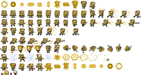 Spongebob Mega Man Nes Style By Mrkiwiworld On Deviantart