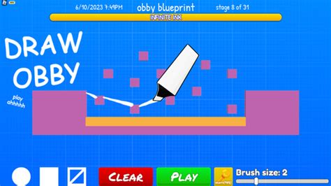 Draw Obby New For Roblox Game Download