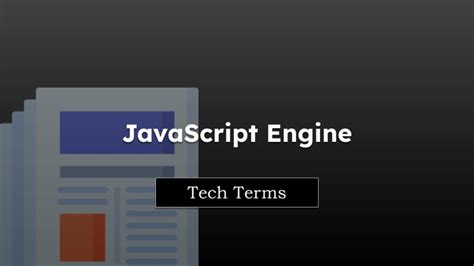 Javascript Engine Is A Program Or Interpreter Which Executes Javascript Code In A Browser 💡you