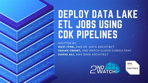 Vahan Bachmann On Linkedin Deploy Data Lake Etl Jobs Using Cdk