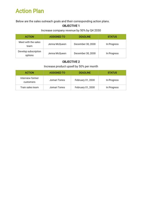 Outreach Form Template