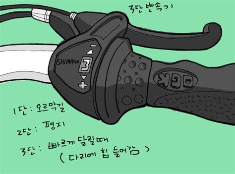 자전거로 맞는 차가운 바람