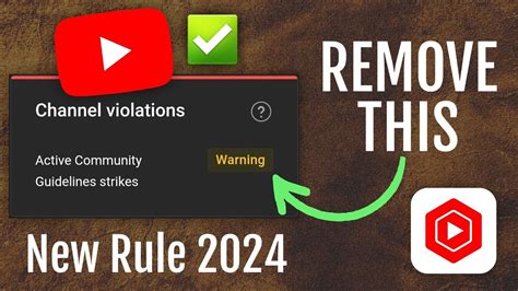 How To Remove Community Guidelines Strike New YouTube Rule YouTube