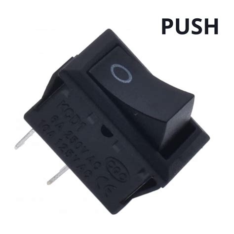 Mini Interruptor Push Button 15x21mm 2 Pines Kcd1 Tipo Interruptor Kcd1