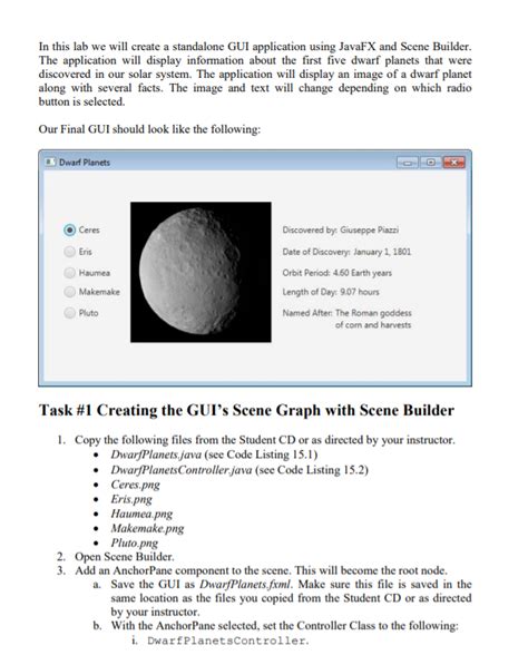 Solved Chapter 15 Lab Creating Gui Applications With Javafx