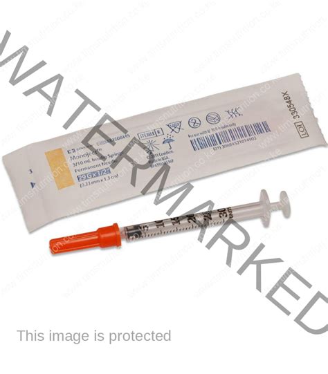 Insulin Syringe 1ml 100s 2 Tims Nutrition Consultancy
