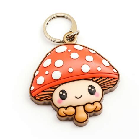 Premium Photo Cute Keychain Isolated On