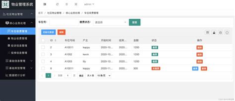 Java项目：springboot物业管理系统计算机毕业设计物业收费系统 Java Csdn博客
