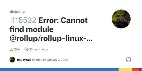 Error Cannot Find Module Rolluprollup Linux X64 Gnu On Docker