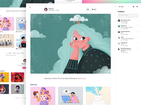 Fresh From Dribbble A New And Improved Shot Experience Dribbble Design