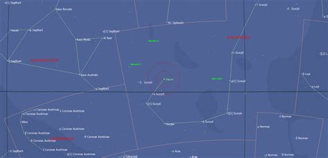 Shaula Lambda Scorpii Kuukes Sterrenbeelden