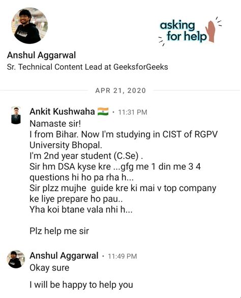 Ankit Kushwaha 🇮🇳 On Linkedin Dsa Btechfreshers Btech Datastructures 25 Comments