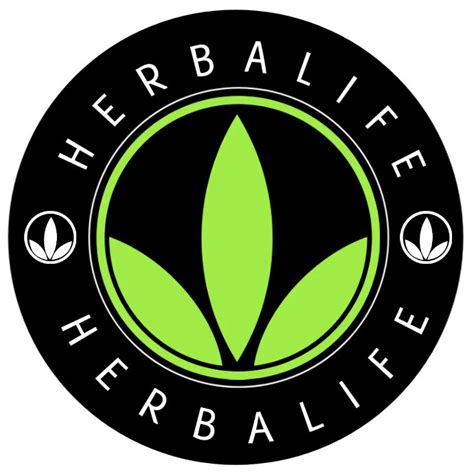 Copy Of Herbalife Logo Label Print Black And White Postermywall
