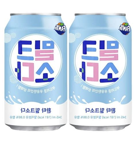 밀크소다 암바사 음료 24캔 355ml 티몬