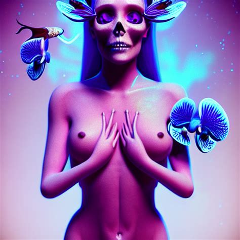 Stable Diffusion Prompt Girl Full Nakedorchid Skull Prompthero
