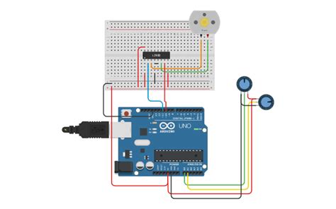 Circuit Design Joystick Tinkercad