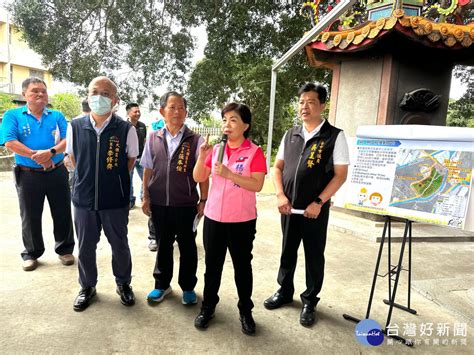 大雅區上員林土地公廟周邊環境改善 楊瓊瓔再爭取1080萬元年底前完工