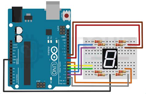 Electronic Circuits And Projects Understand How To Use Seven Segment Display With Arduino