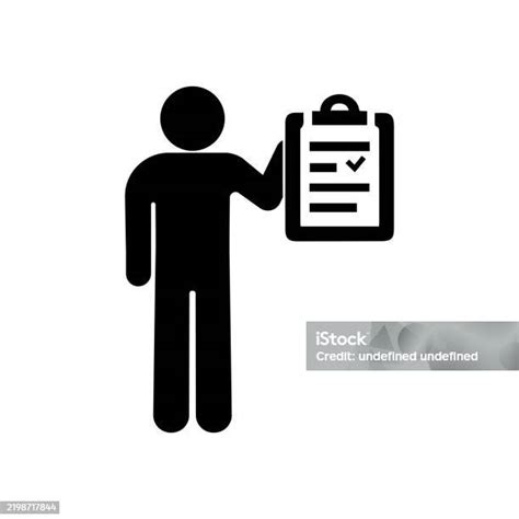 남자 아이콘 문서와 함께 태블릿을 들고 Stickman 막대기 그림 인간의 실루엣 투명 한 절연 가지 식물 부위에 대한 스톡 벡터 아트 및 기타 이미지 Istock