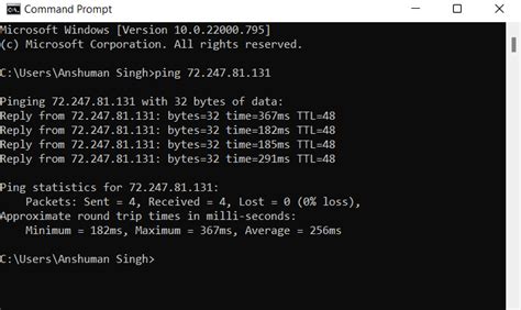 what is ping and why use the ping command shiksha online