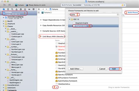 Nih Cocos2d X Ios 프로젝트에서 Sqlite3사용하기