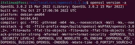 How To Install OpenSSL On Ubuntu 22 04 Its Linux FOSS