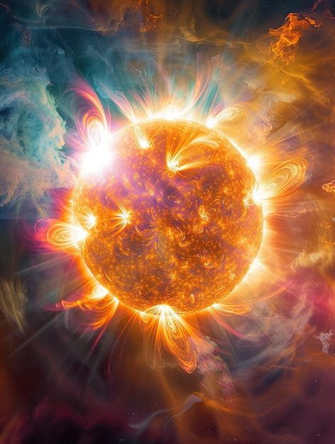A Solar Flare Prediction Network Its Data Visualized As A Symphony Of