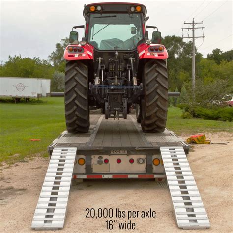 8 Ft Aluminum Step Deck Ramp 2x Pin On Ends Discount Ramps