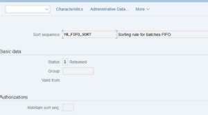 SAP Batch Determination