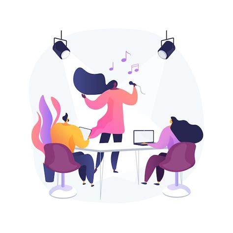 Free Vector Role Audition Abstract Concept Vector Illustration Actor Audition Acting Skills