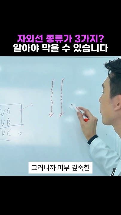 자외선에도 종류가 있다고요 Uva Uvb Uvc 같은 태양에서 나오지만 피부에 미치는 영향은 완전히 다릅니다 자외 Youtube