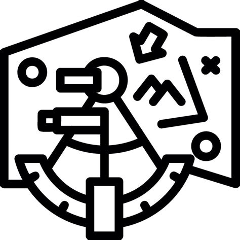 Navigation Tools Line Icon 39485845 Vector Art At Vecteezy