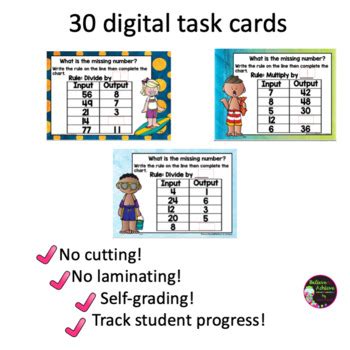 Function Tables Multiplication And Division Input Output Tables BOOM Summer