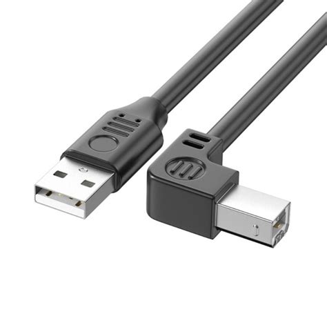 Кабель принтера Usb 2 0 5 м тип A шнур сканера папа B высокоскоростной 480 Мбит с колено