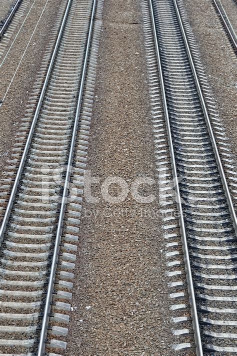 Parallel Rails Stock Photo Royalty Free FreeImages
