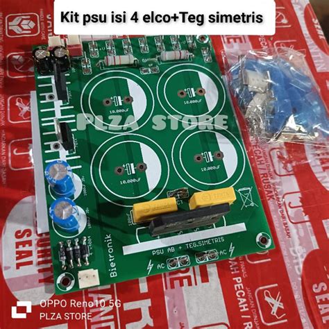 4 Elco Psu Kit Double Layer Symmetrical Teg 125x95cm Psu Kit Contains 4 Elko Complete Double