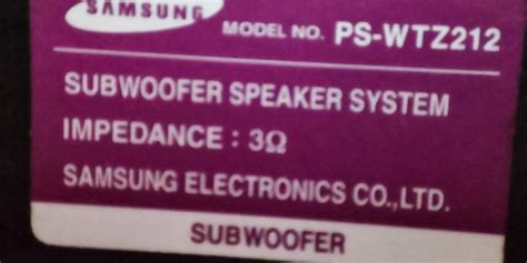 Samsung Subwoofer Audio Soundbars Speakers Amplifiers On Carousell