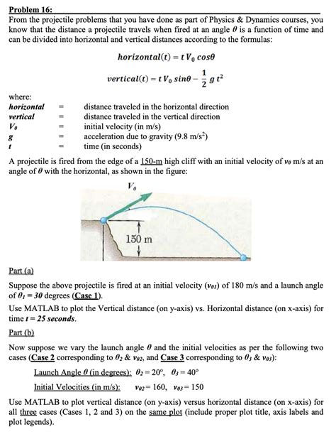 Horizontal Projectile Motion Problems Answer Key Riloinsurance
