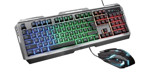 GXT 845 Tural tastatur USB QWERTY Nordisk Sort Trust Tastatur
