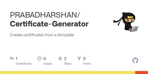 Github Prabadharshan Certificate Generator Create Certificates From A Template