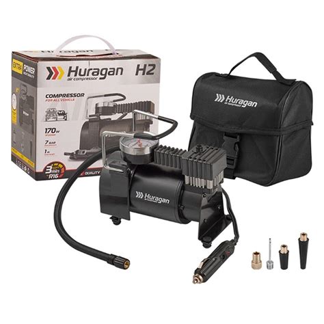 ᐉ Автомобильный компрессор Huragan 12В7 Атм37 лмин H0200 • Купить
