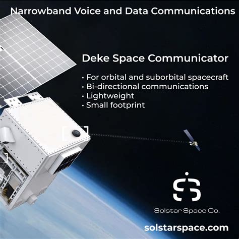 Solstar Space Awarded Million Ussf Afwerx Afventures Phase Ii Sbir Contract