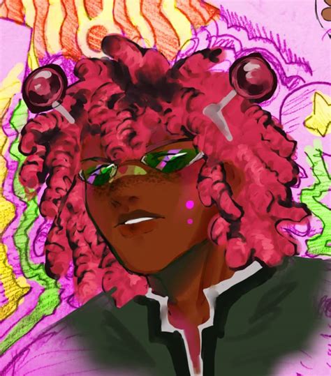 🎀saiki K Oc Icon 🫶🏾 Black Art Pictures Saiki Cartoon Art Styles