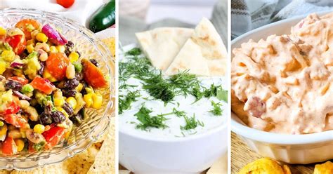 40 Best Cold Dips For A Party Bite Sized Bash