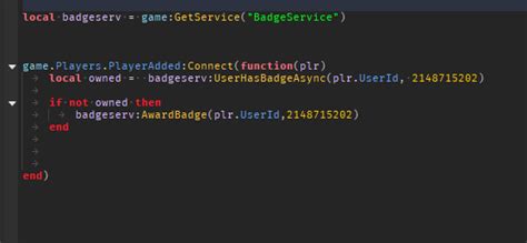 Badges Are Broken In My Game Scripting Support Developer Forum Roblox