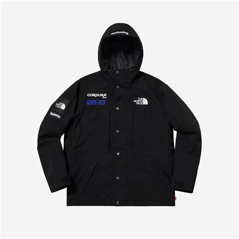 슈프림 X 노스페이스 익스페디션 자켓 블랙 18fw Supreme Kream