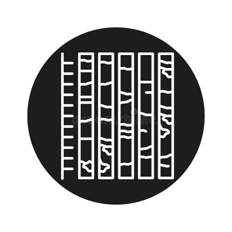 Core Sampling Line Black Icon Sign For Web Page Mobile App Button