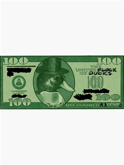 Duck Bill Sticker For Sale By Srahkate Redbubble