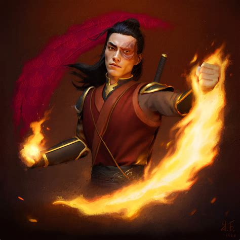 Artstation Fire Lord Zuko Fan Art